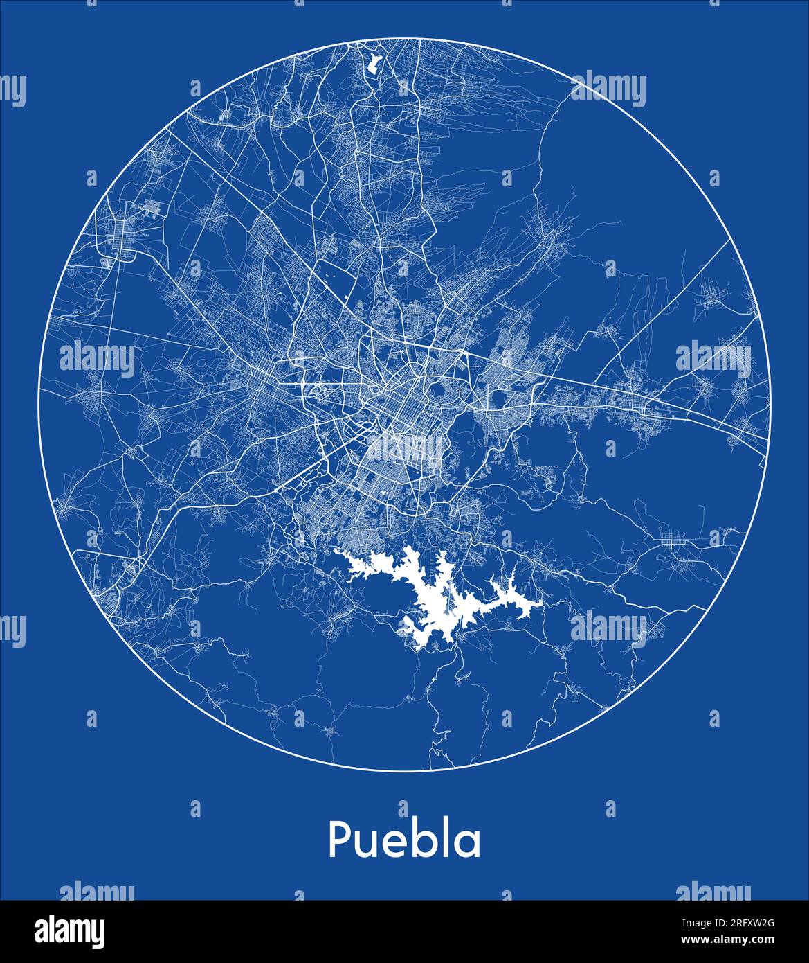 Puebla mexico map hi-res stock photography and images - Alamy