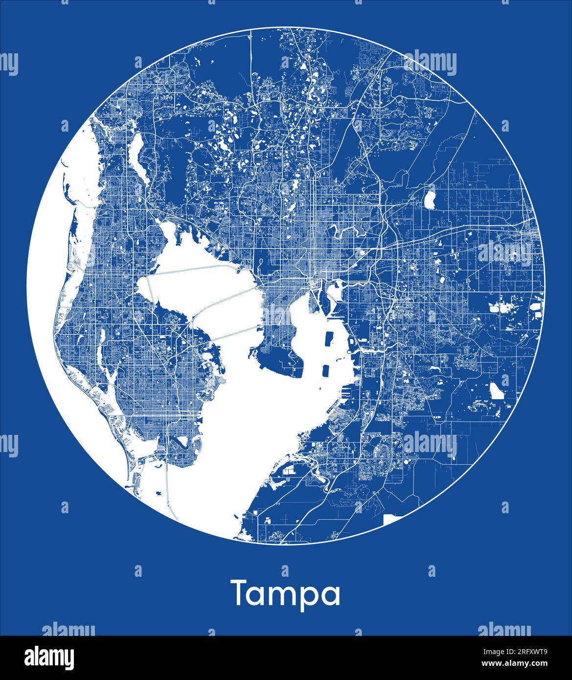 Tampa view Stock Vector Images - Alamy