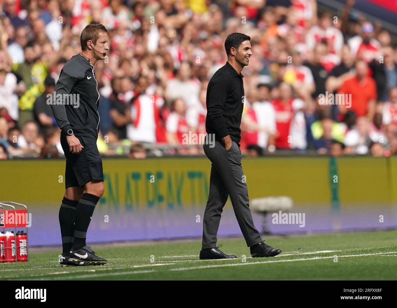Mikel arteta august 6 2023 hi-res stock photography and images - Alamy
