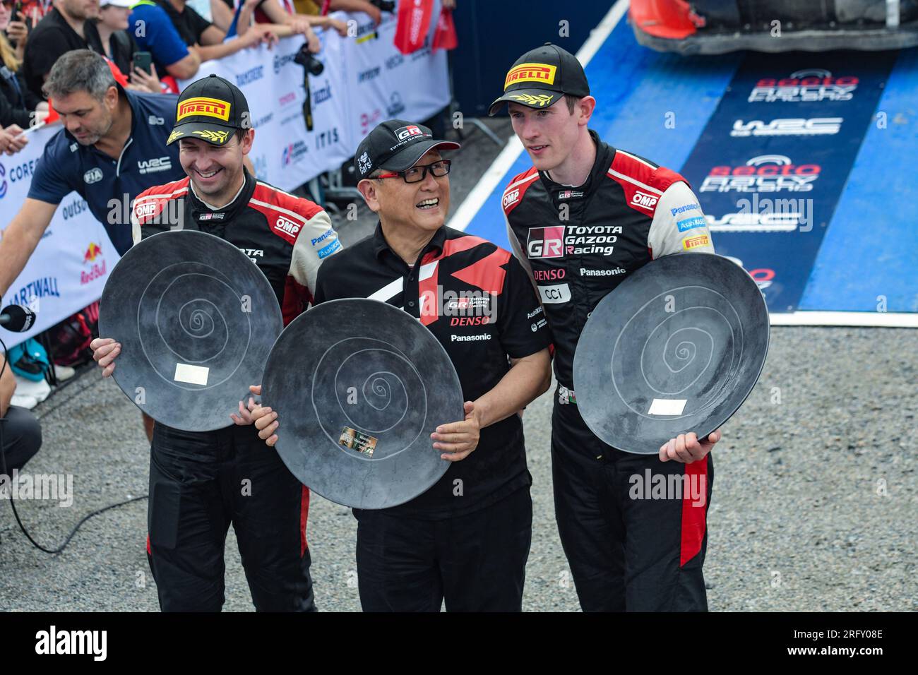 The Drive Elfyn Evans (Gb) The Co-Pilot Scott Martin (Gb) Of Team ...