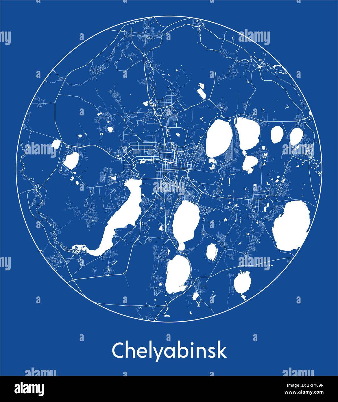Chelyabinsk city view Stock Vector Images - Alamy