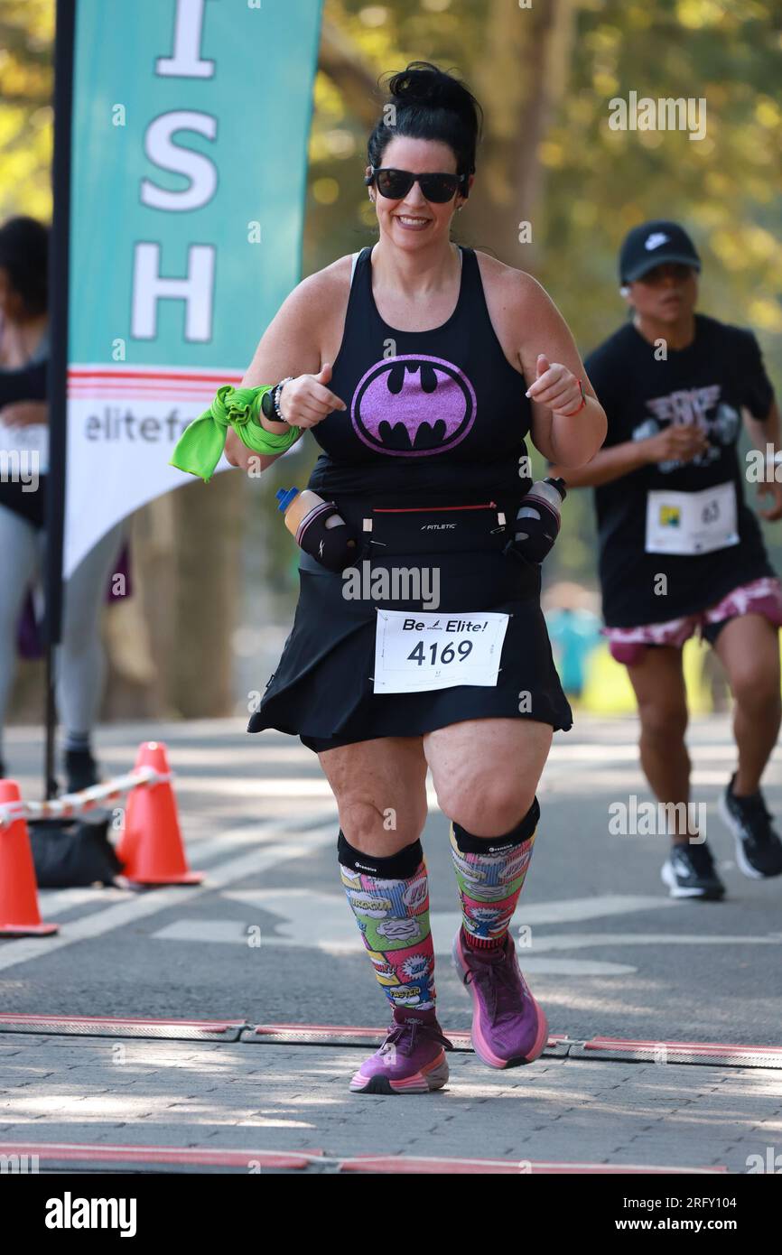 New York, New York, USA. 6th Aug, 2023. (NEW) The Comic Run 5K or 10k ...