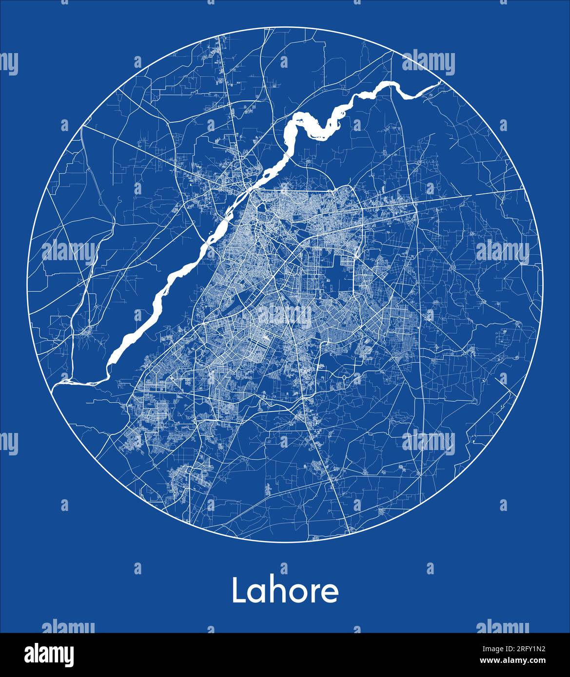 City of lahore Stock Vector Images - Alamy