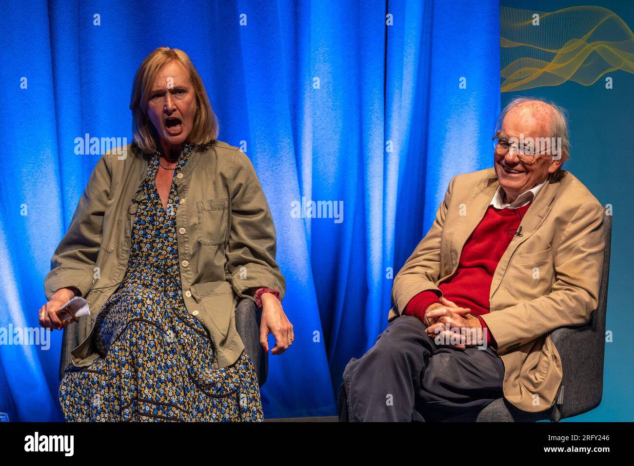 Edinburgh, United Kingdom. 06 August, 2023 Pictured: . Writer ...