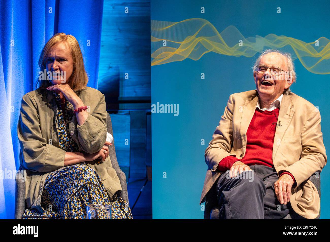 Edinburgh, United Kingdom. 06 August, 2023 Pictured: . Writer ...