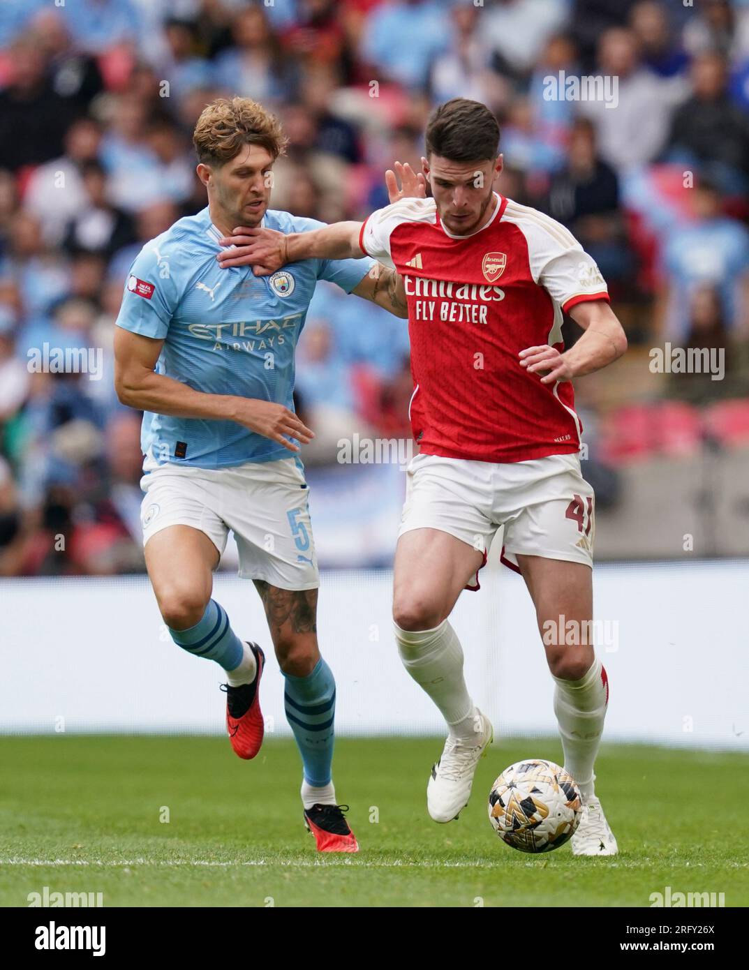 Declan rice arsenal manchester city hi-res stock photography and images ...