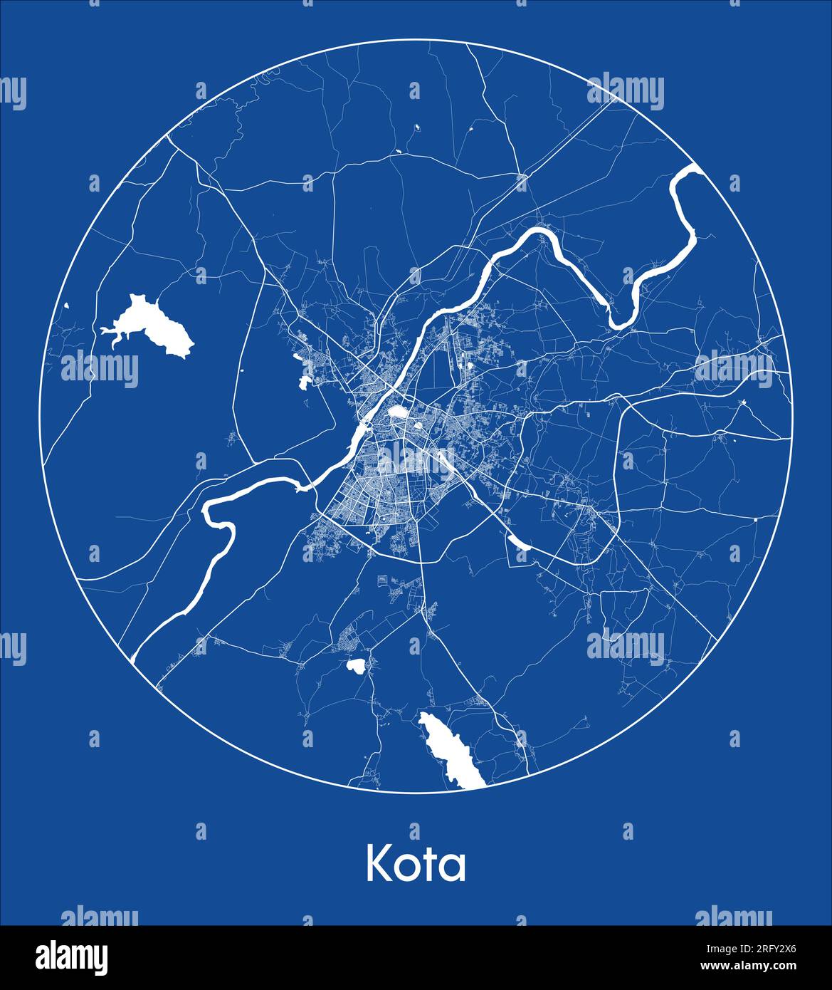 Kota map hi-res stock photography and images - Alamy