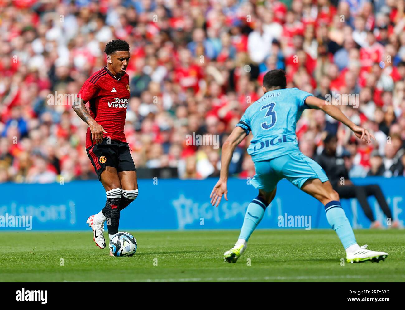 Jadon sancho 2023 manchester united hi-res stock photography and images - Alamy