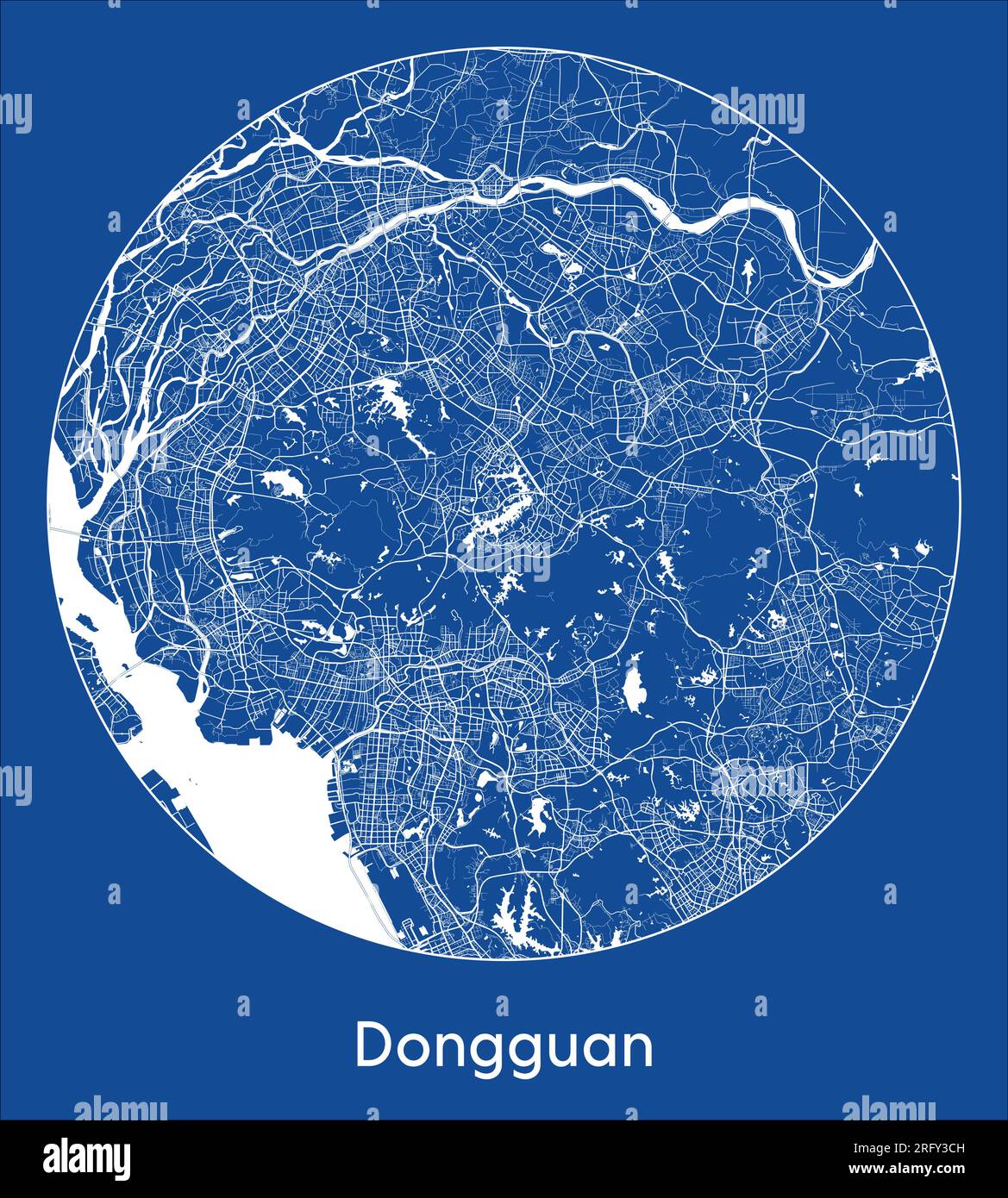 Map of dongguan Stock Vector Images - Alamy