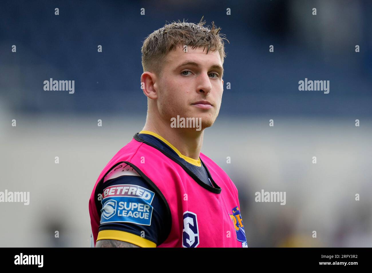 Luke Hooley #21 of Leeds Rhinos after the Betfred Super League Round 21 ...