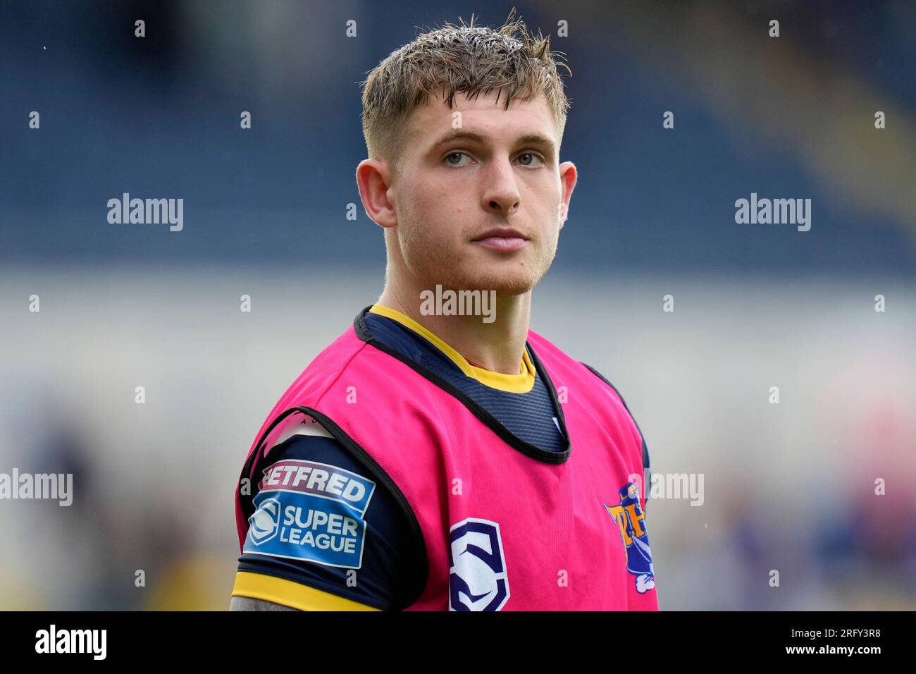 Luke Hooley #21 of Leeds Rhinos after the Betfred Super League Round 21 ...