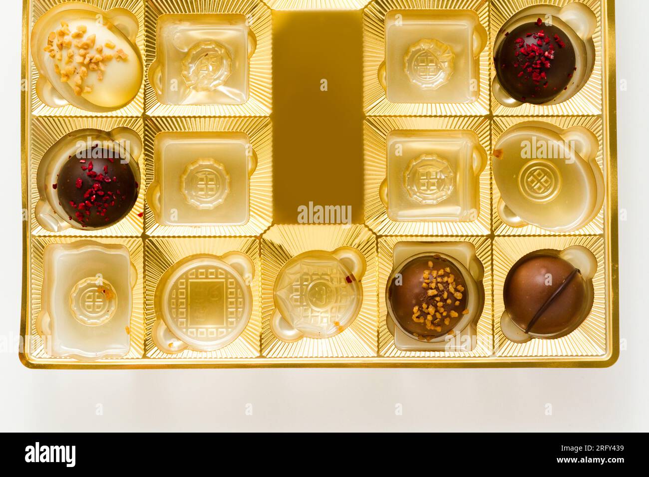 Box of chocolates Stock Photo - Alamy