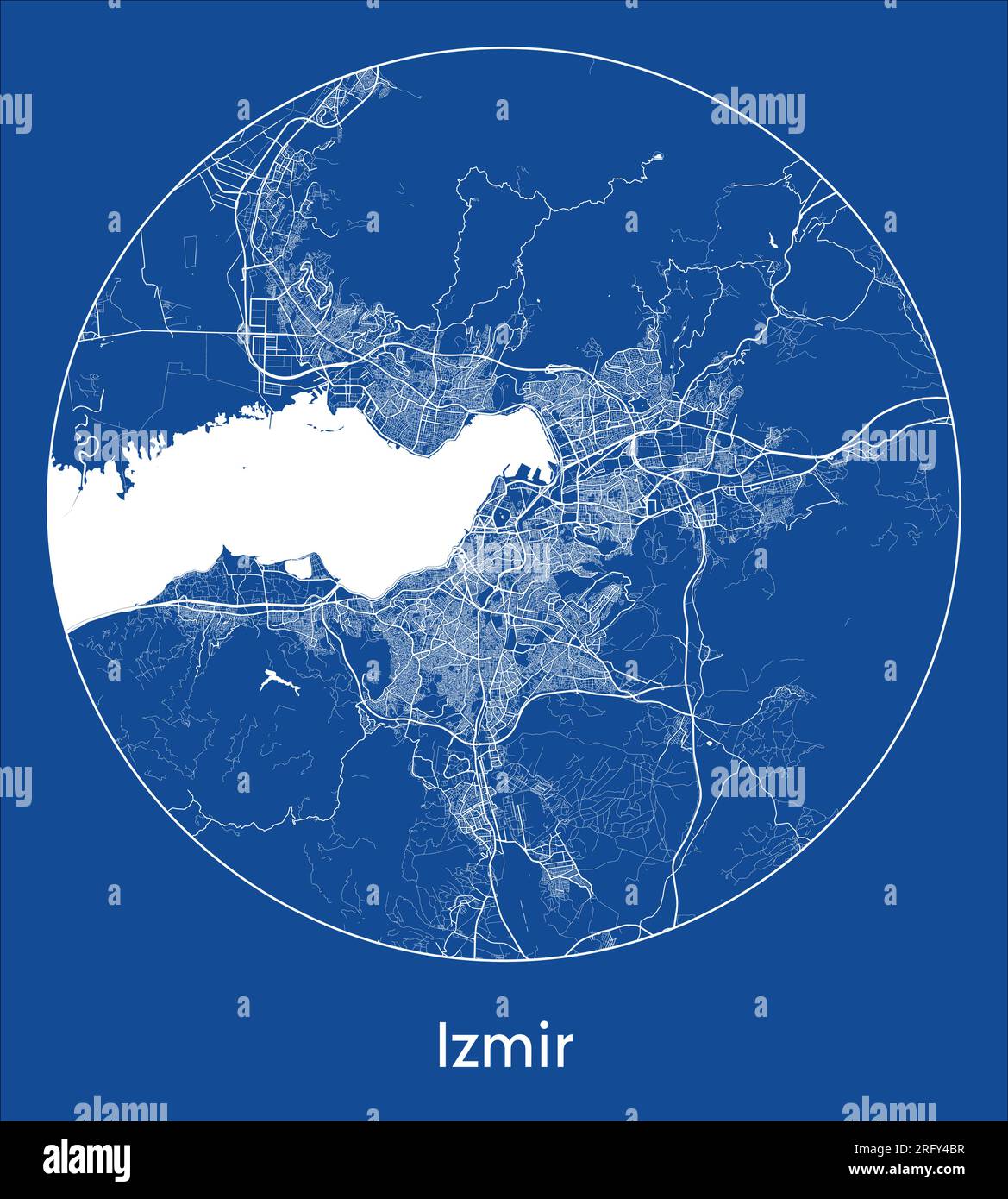 Map of izmir Stock Vector Images - Alamy