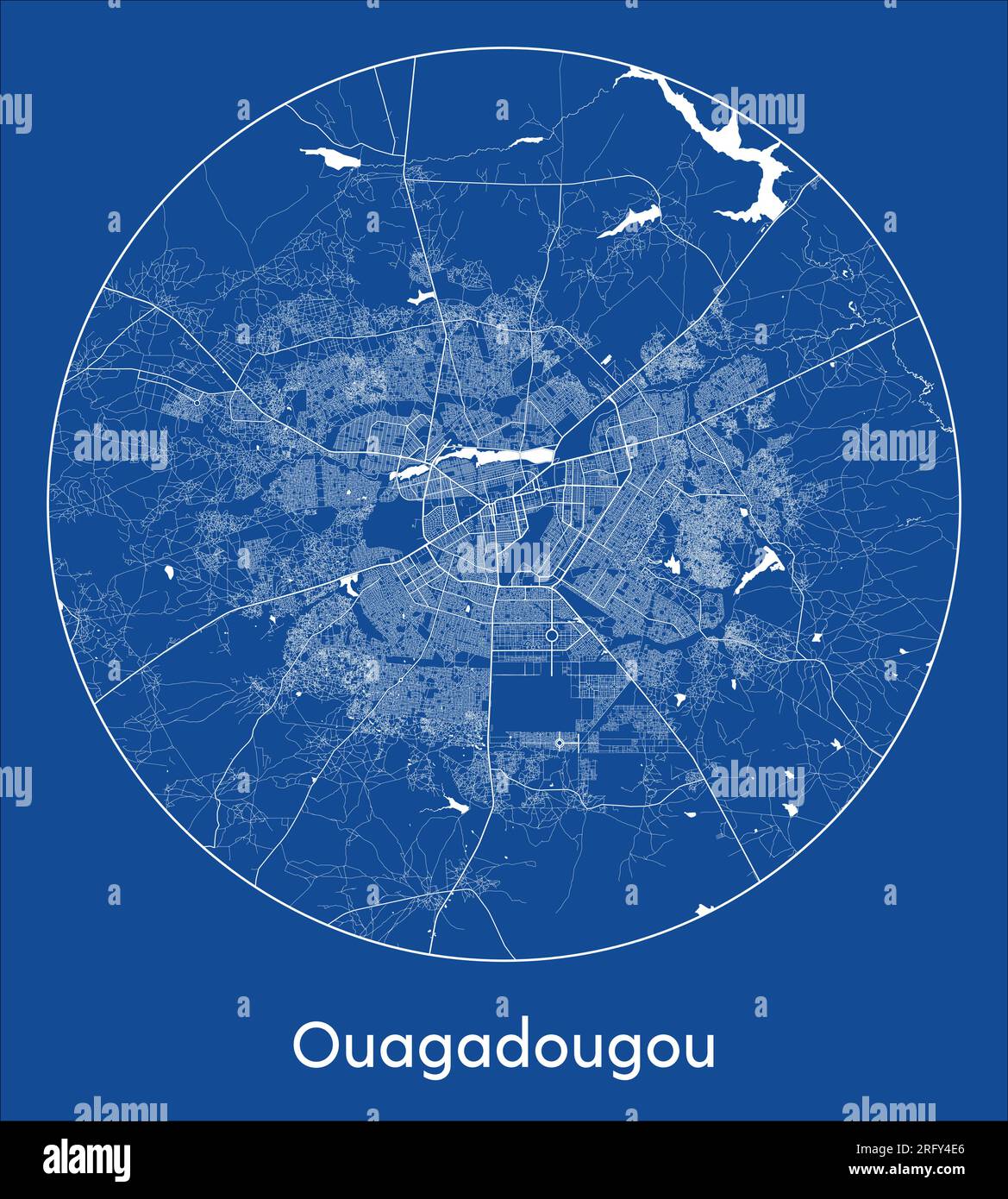 Ouagadougou poster Stock Vector Images - Alamy