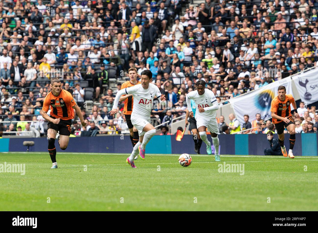 Son Heung-min of Spurs during pre-season friendly match between ...