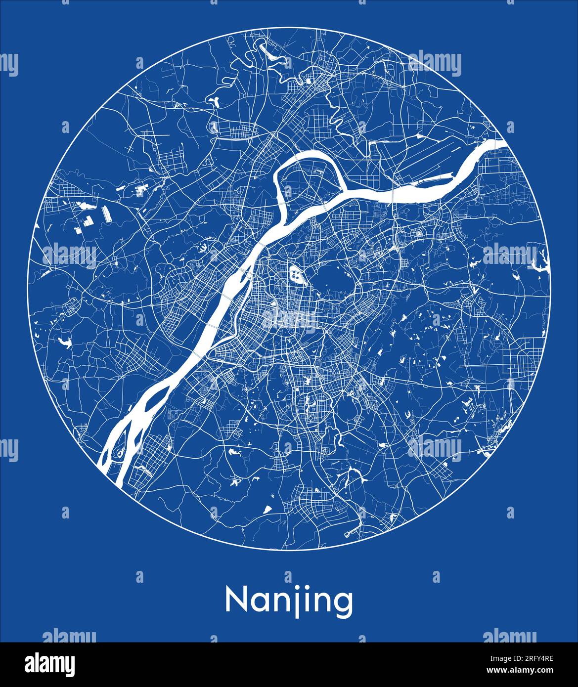 Nanjing map hi-res stock photography and images - Alamy