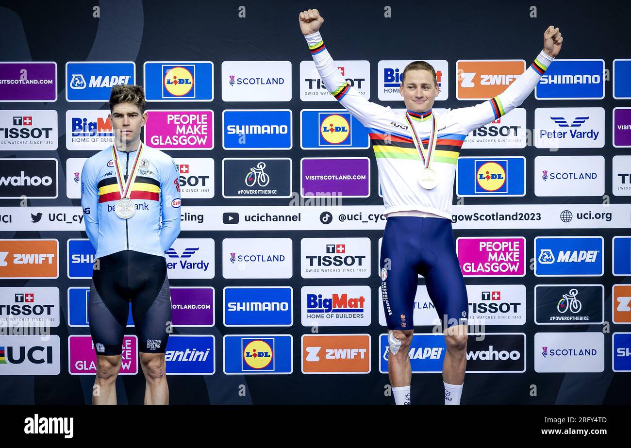 Mathieu van der poel podium hi-res stock photography and images - Alamy