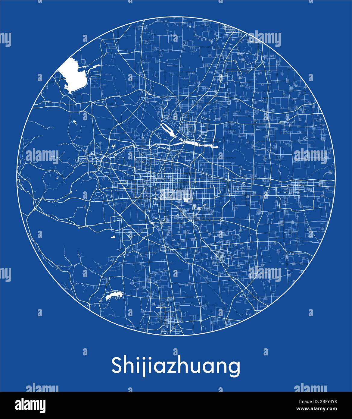 Map of shijiazhuang hi-res stock photography and images - Alamy