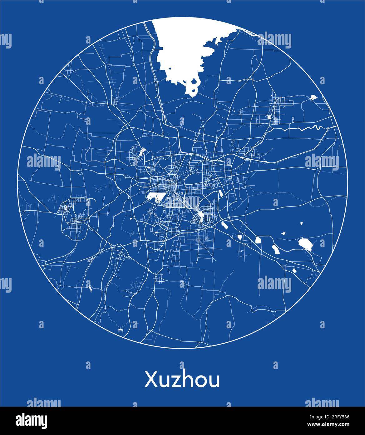 Xuzhou map hi-res stock photography and images - Alamy