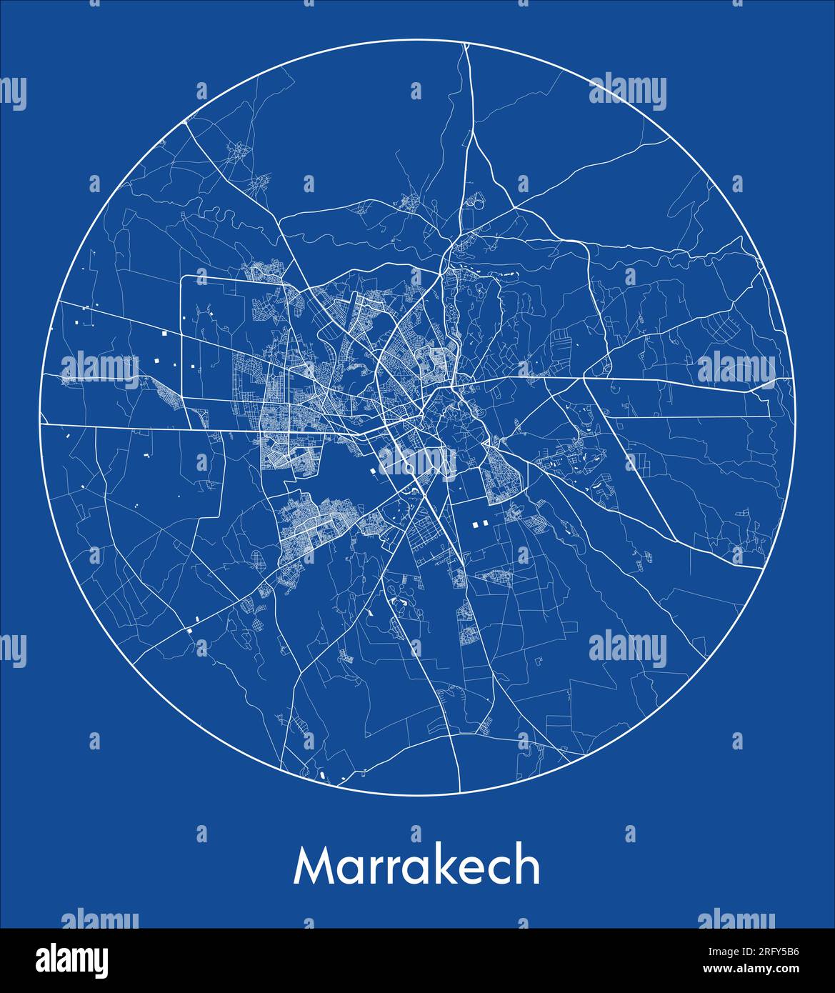 Marrakech tourist map hi-res stock photography and images - Alamy