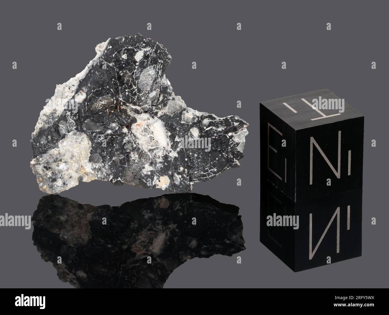 NWA 14977 - Found 2021, Morocco, Africa. Lunar Feldspathic Breccia ...