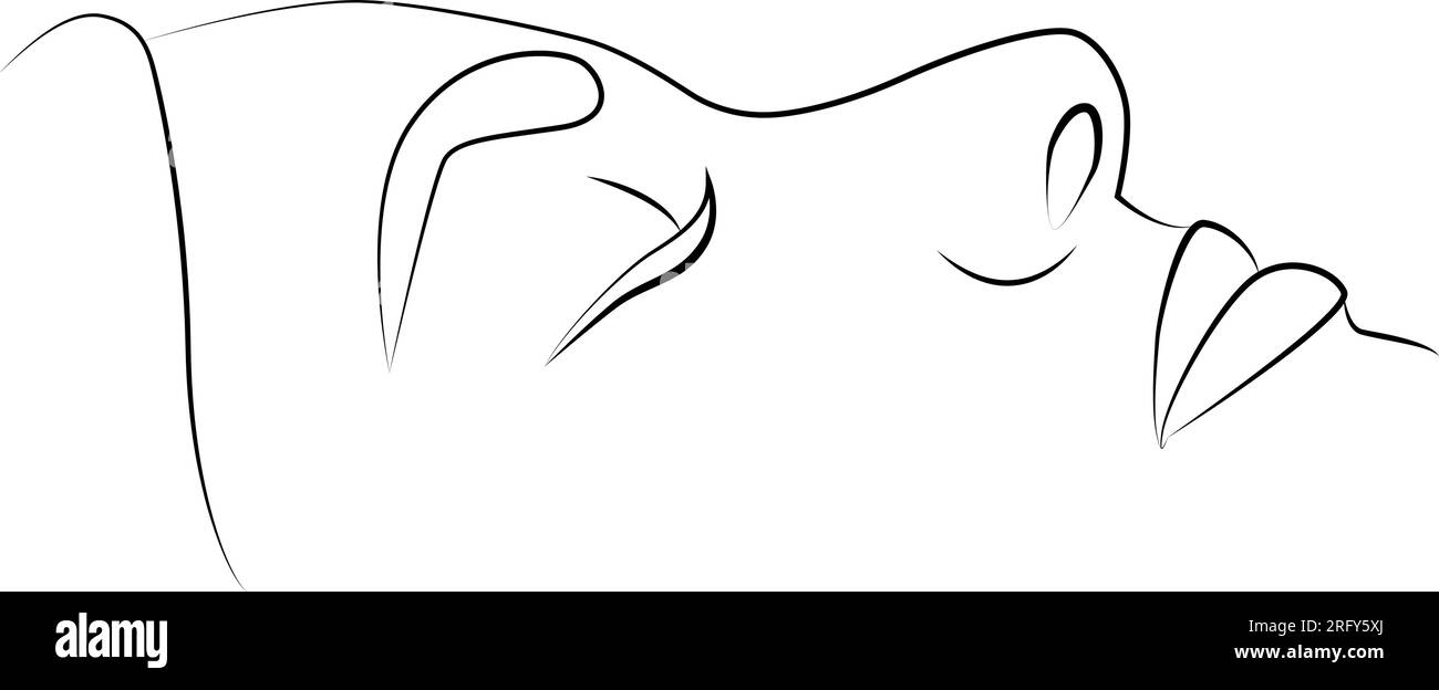 One eyes closed Stock Vector Images - Alamy