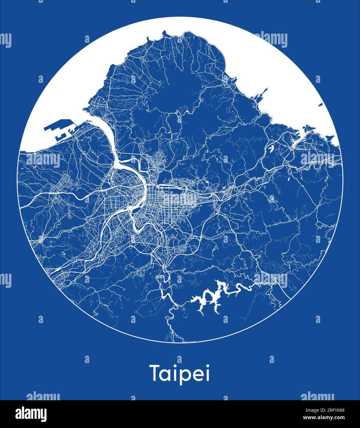 Map of taipei hi-res stock photography and images - Alamy