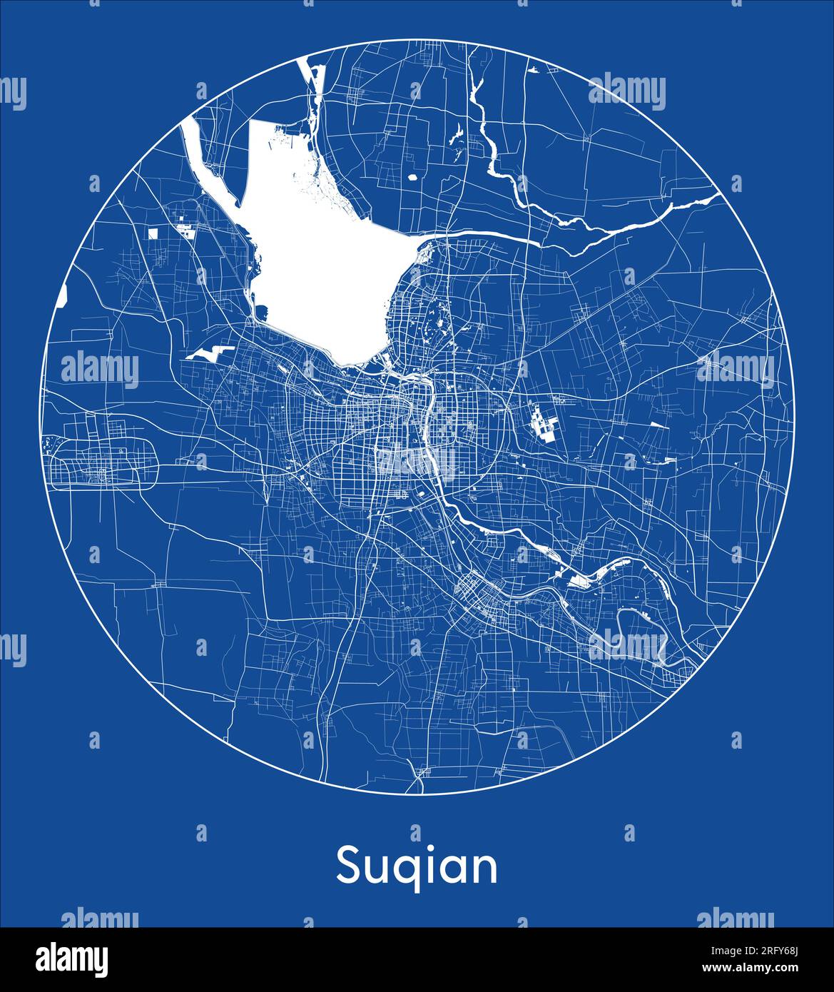 Suqian map hi-res stock photography and images - Alamy