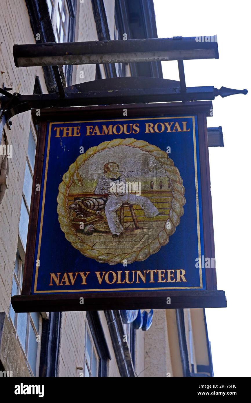 The Famous Royal Naval Volunteer, 1673, King Street , August 2023 ...