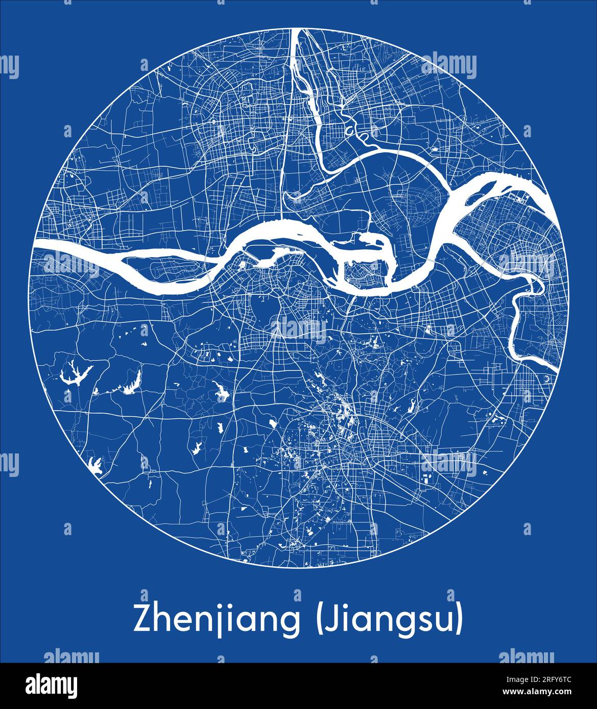 Zhenjiang jiangsu map hi-res stock photography and images - Alamy