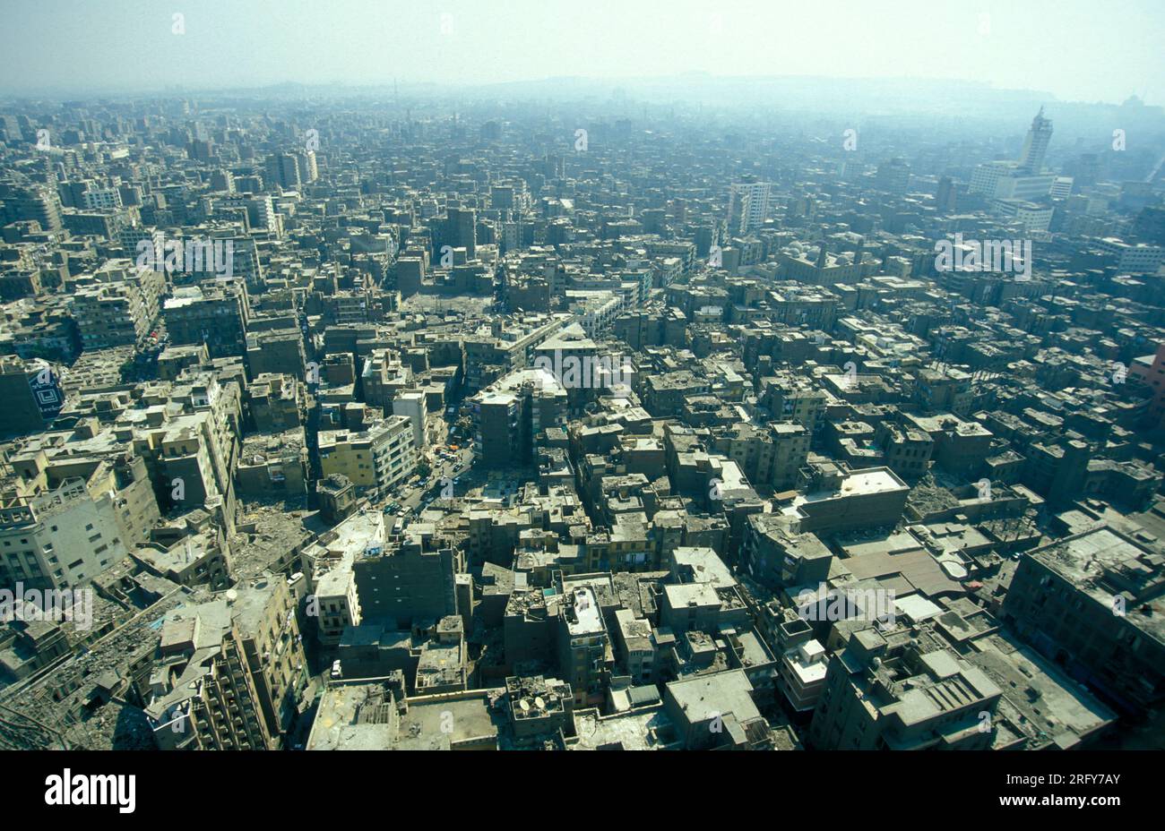 a View of the city Cairo, the Capital of Egypt in North Africa. Egypt ...