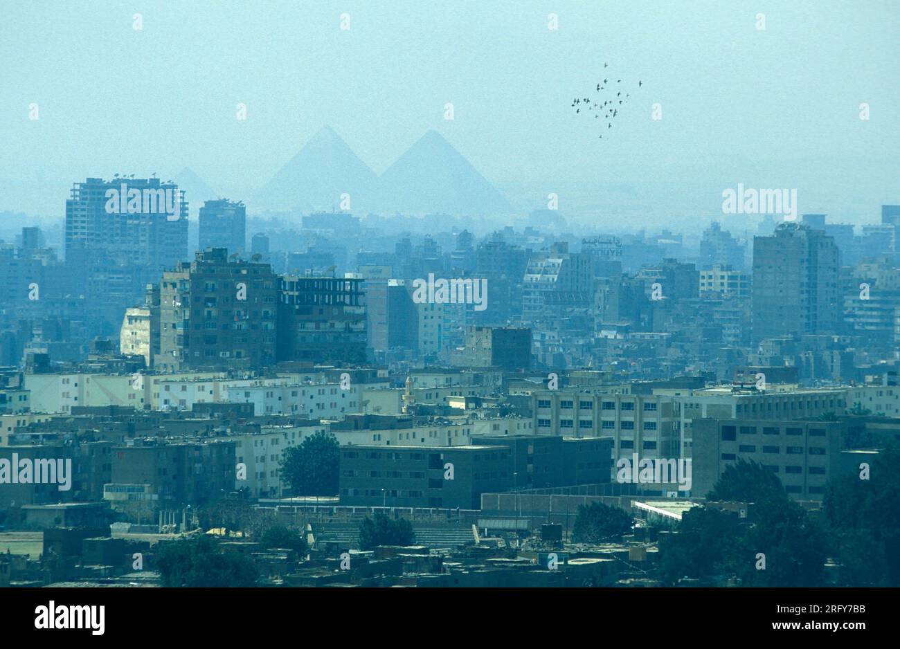 a View of the city Cairo, the Capital of Egypt in North Africa. Egypt, Cairo, march, 2000 Stock ...