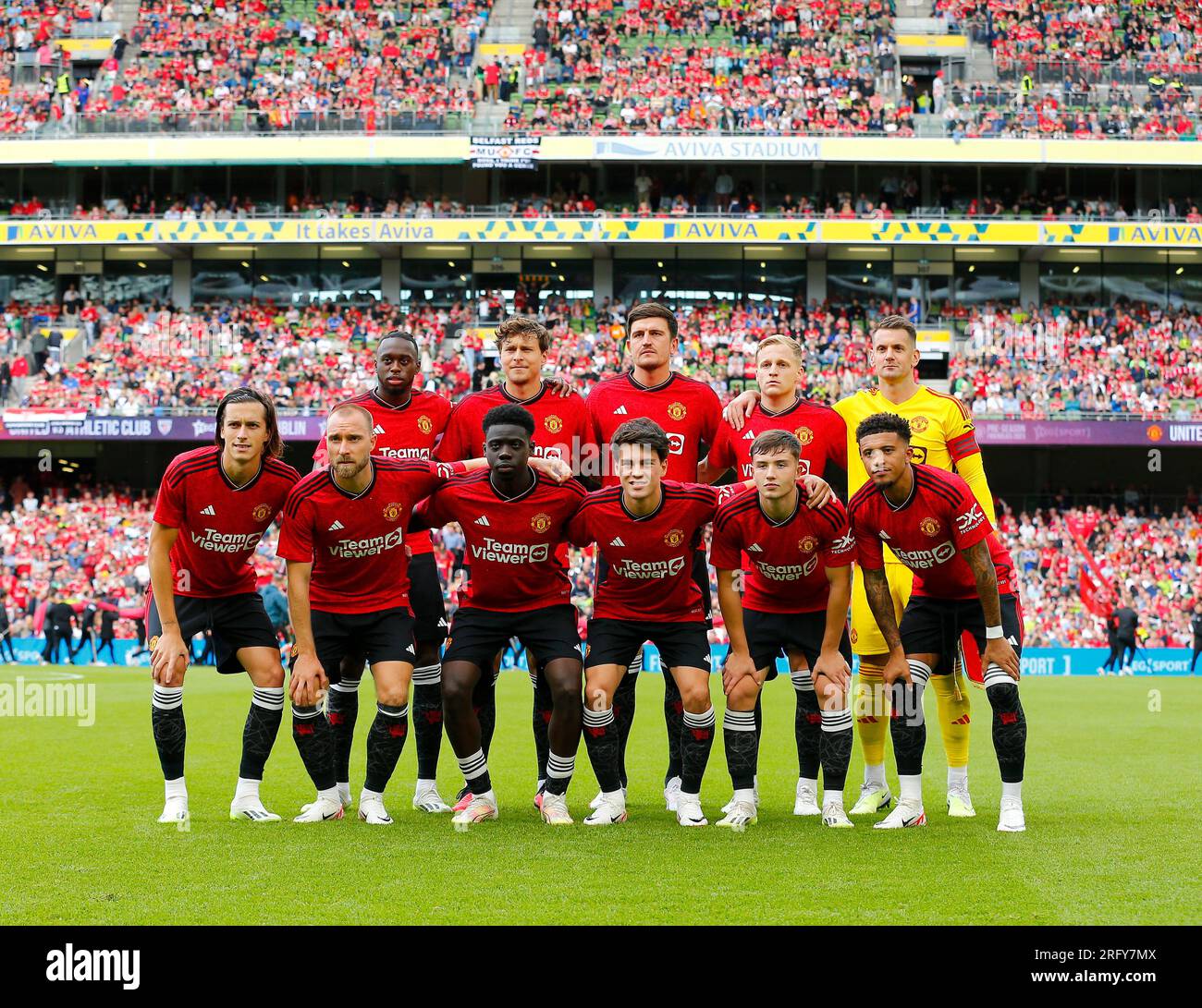 Manchester united squad photo 2023 hi-res stock photography and images - Alamy