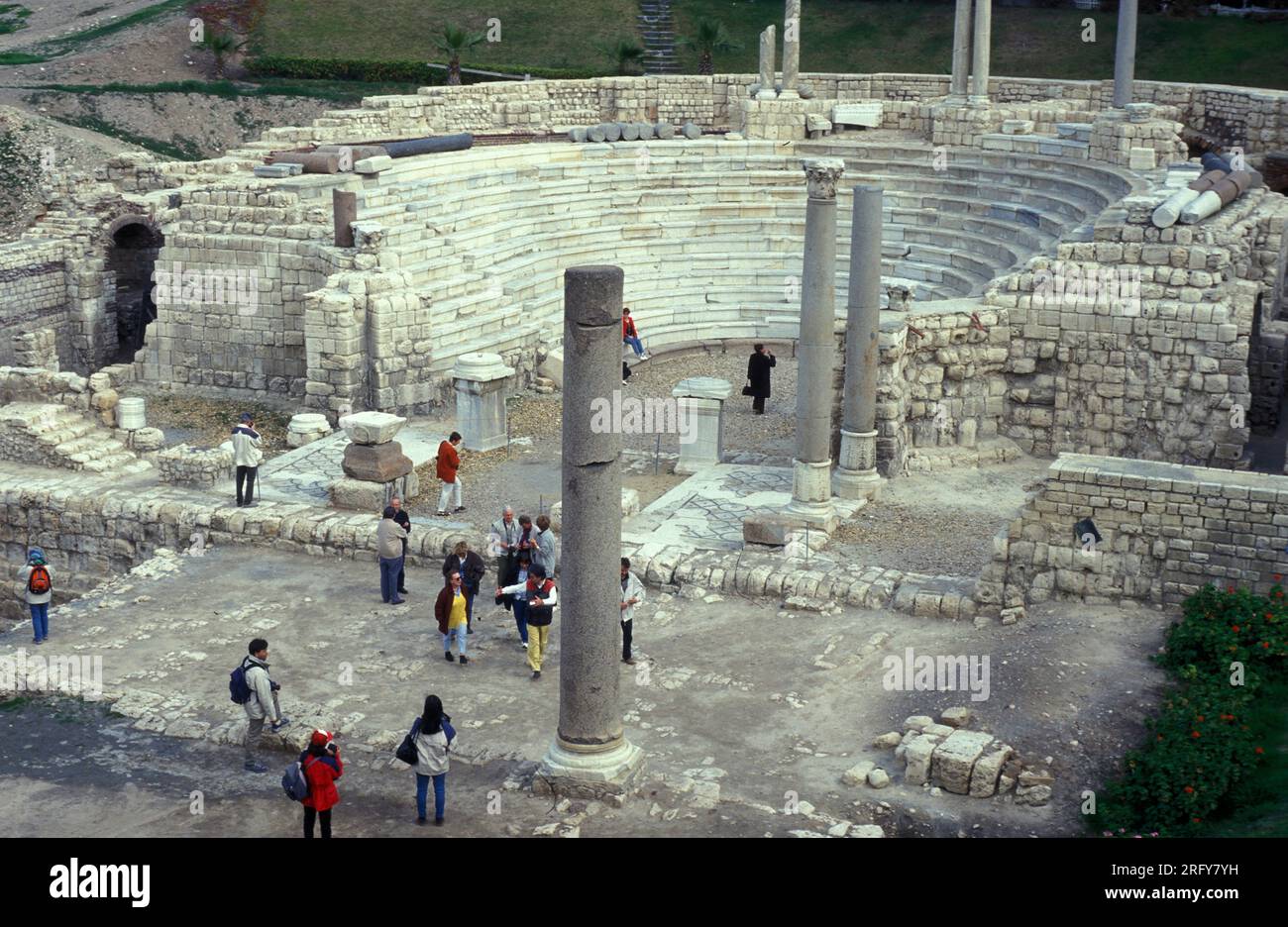 the archaeological site at the Pompei Pillar Column Park in the City ...