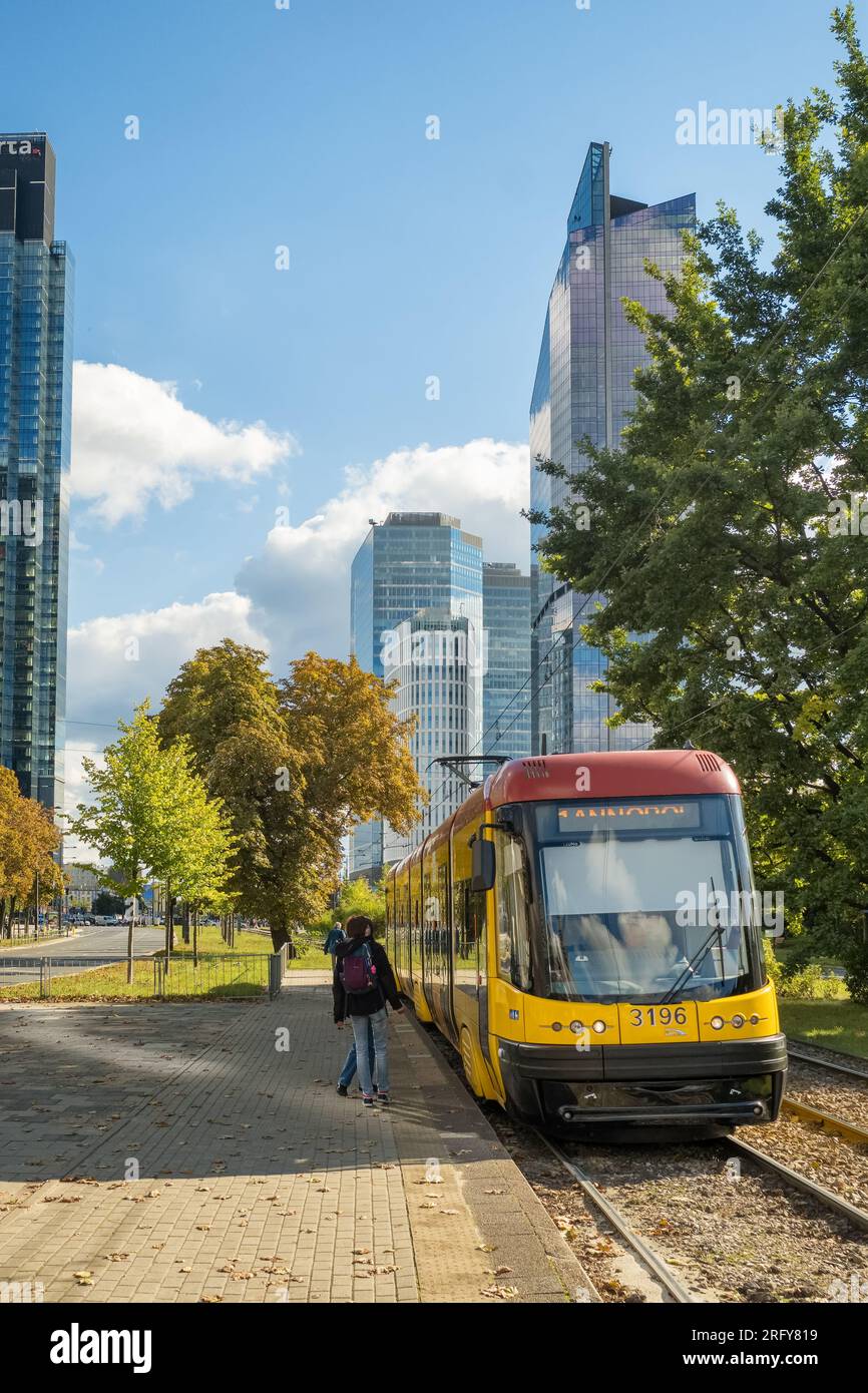 Warsaw tram network hi-res stock photography and images - Alamy