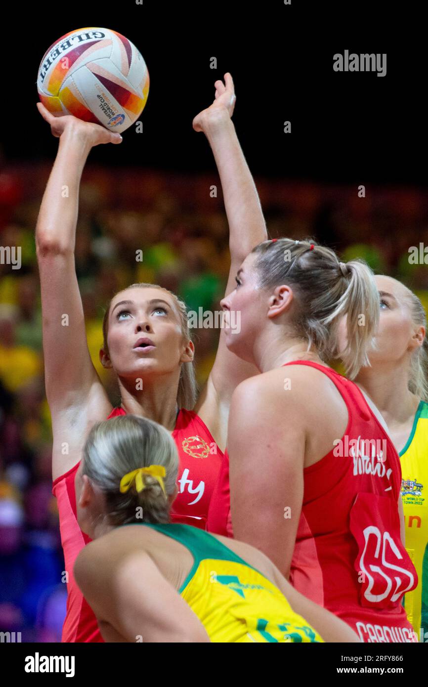 England's Helen Housby during the 2023 Netball World Cup final at the ...