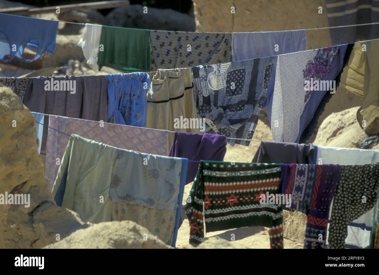 Clothes washing egypt hi-res stock photography and images - Alamy