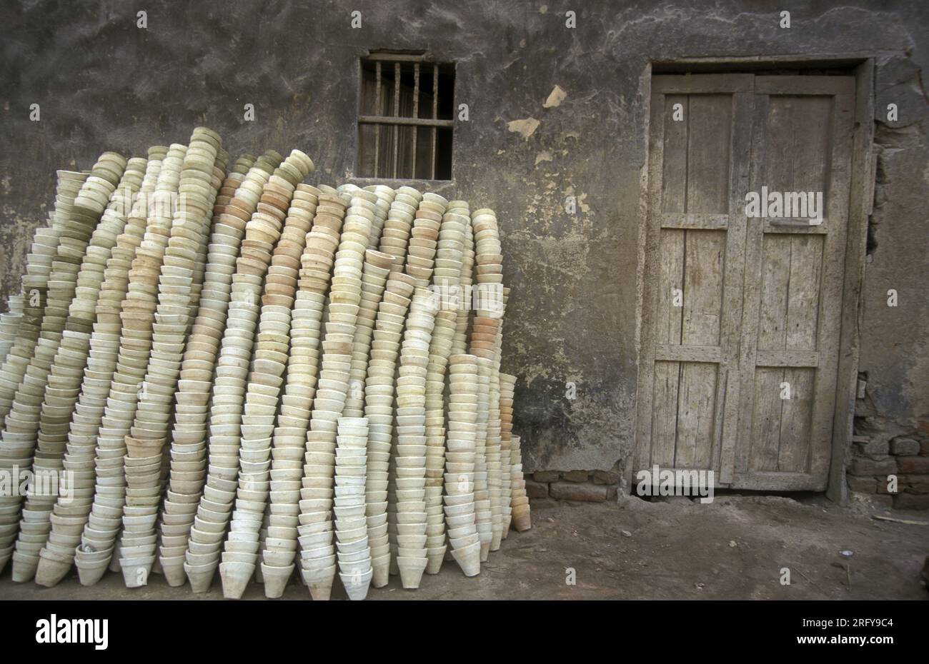 pots in a Pottery Factory in the Old Town of Cairo the Capital of Egypt ...