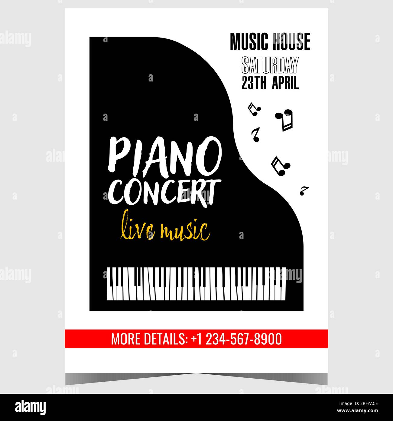 Concert Poster Template Blank