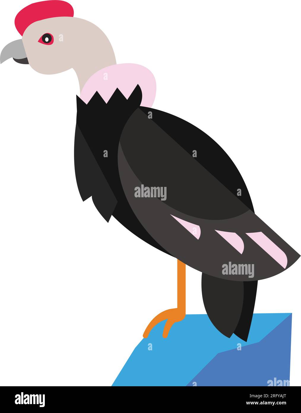 Andean condor on mount icon Stock Vector Image & Art - Alamy