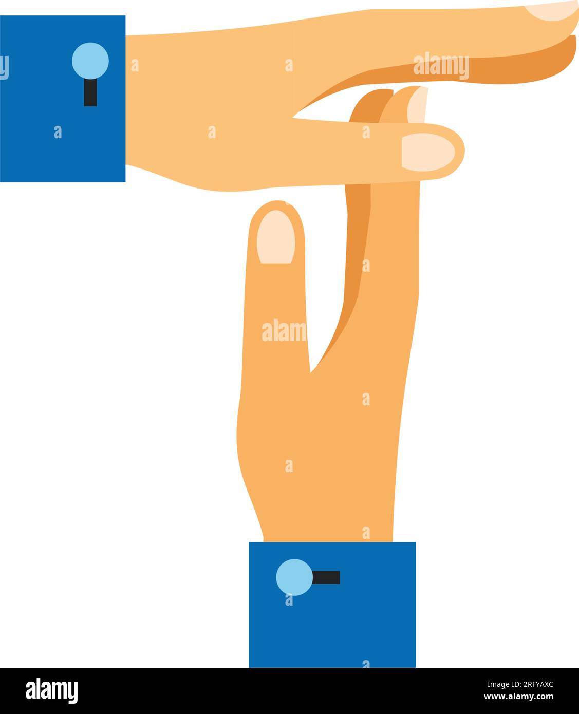 Break from work gesture vector icon Stock Vector Image & Art - Alamy