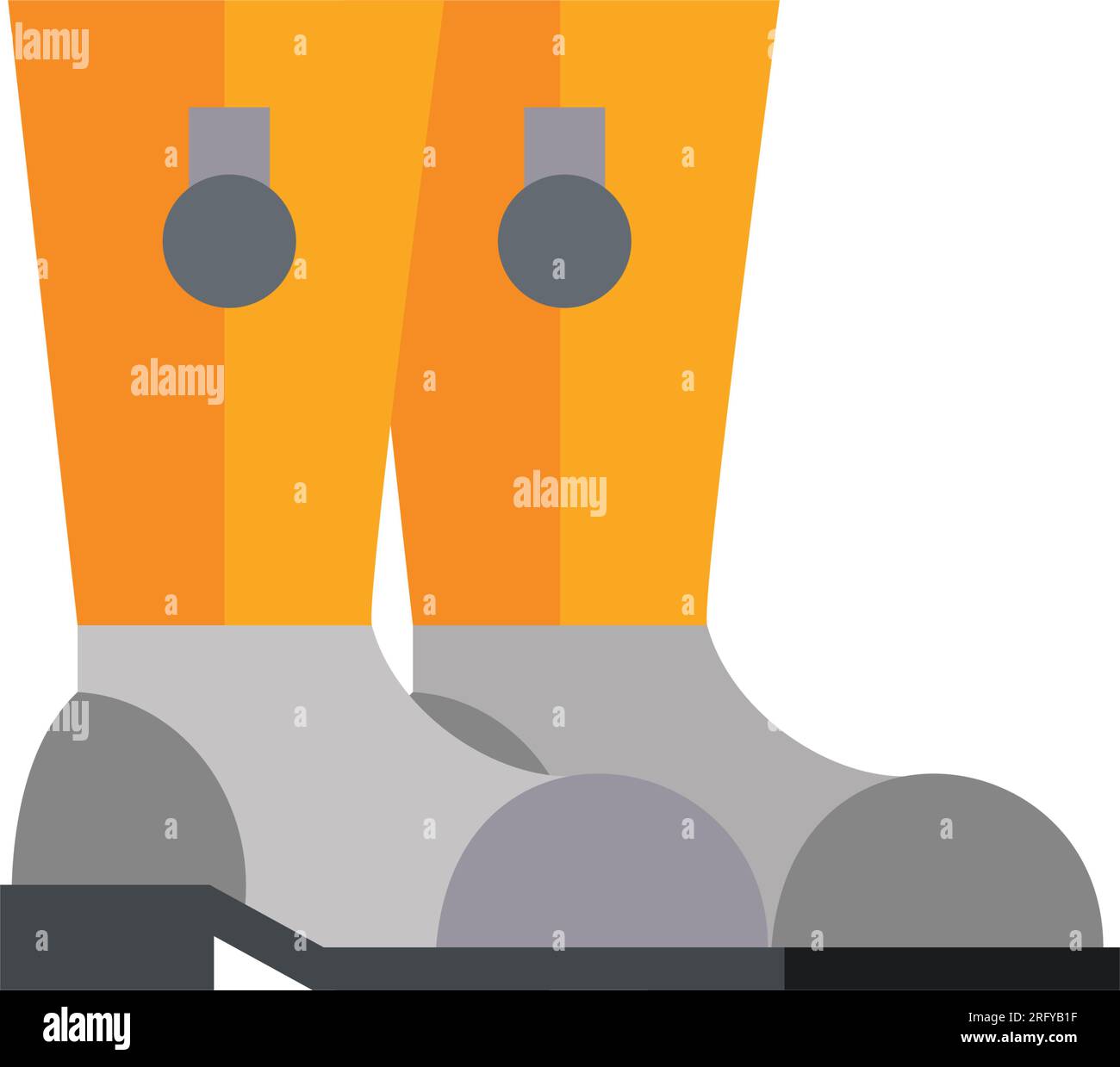 Firefighter boots icon Stock Vector Image & Art - Alamy