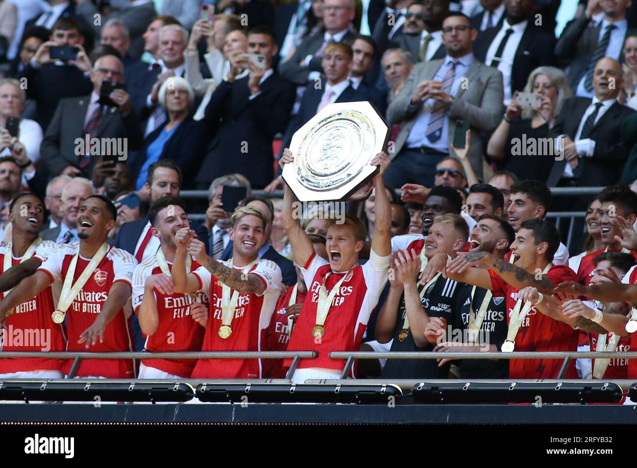 Community shield trophy hi-res stock photography and images - Alamy