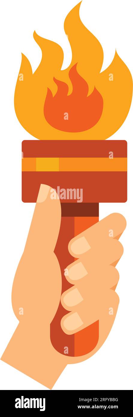 Athlete holding torch olympic fire hi-res stock photography and images ...