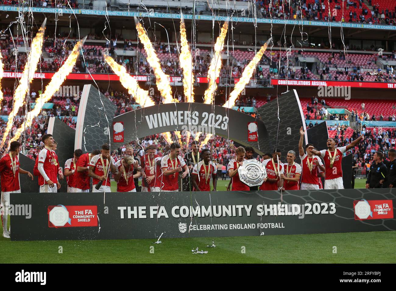 Community shield trophy hi-res stock photography and images - Alamy