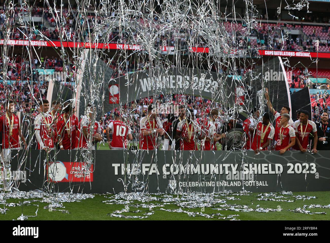 Community shield trophy hi-res stock photography and images - Alamy