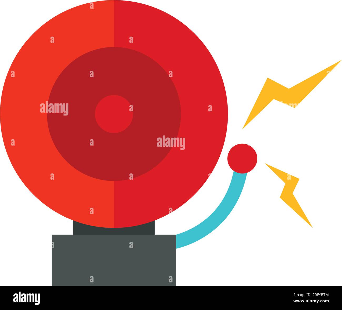 Alarm ringing nobody Stock Vector Images - Alamy