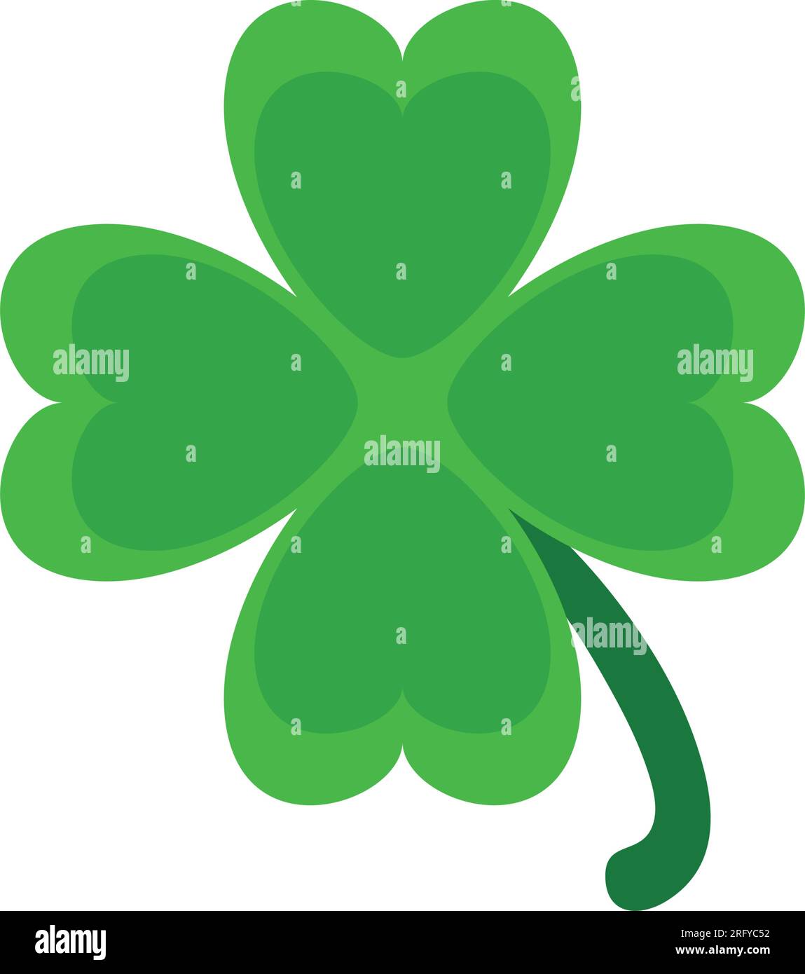 Clover vector icon Stock Vector Image & Art - Alamy