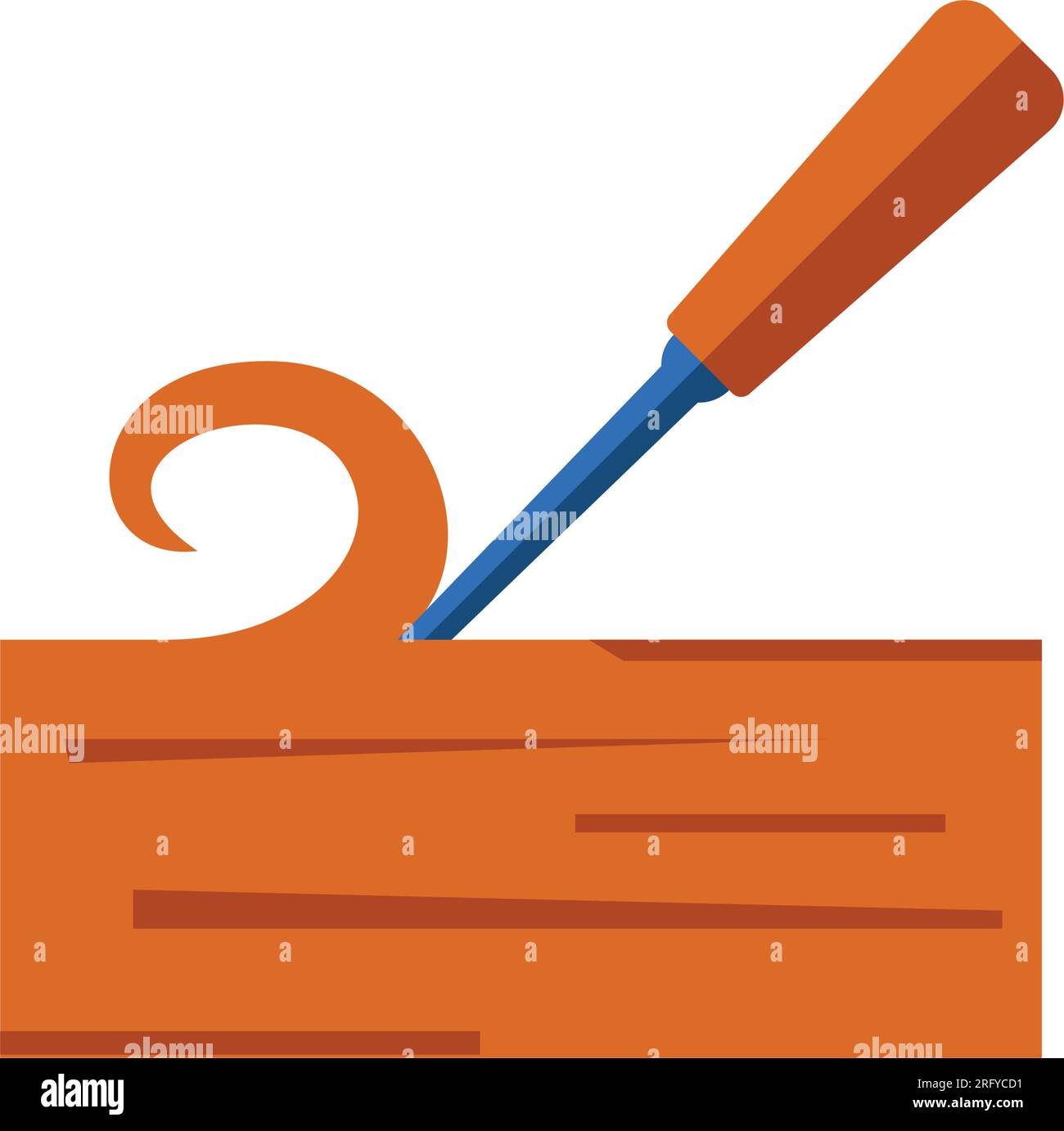 Timber carving Stock Vector Images - Alamy