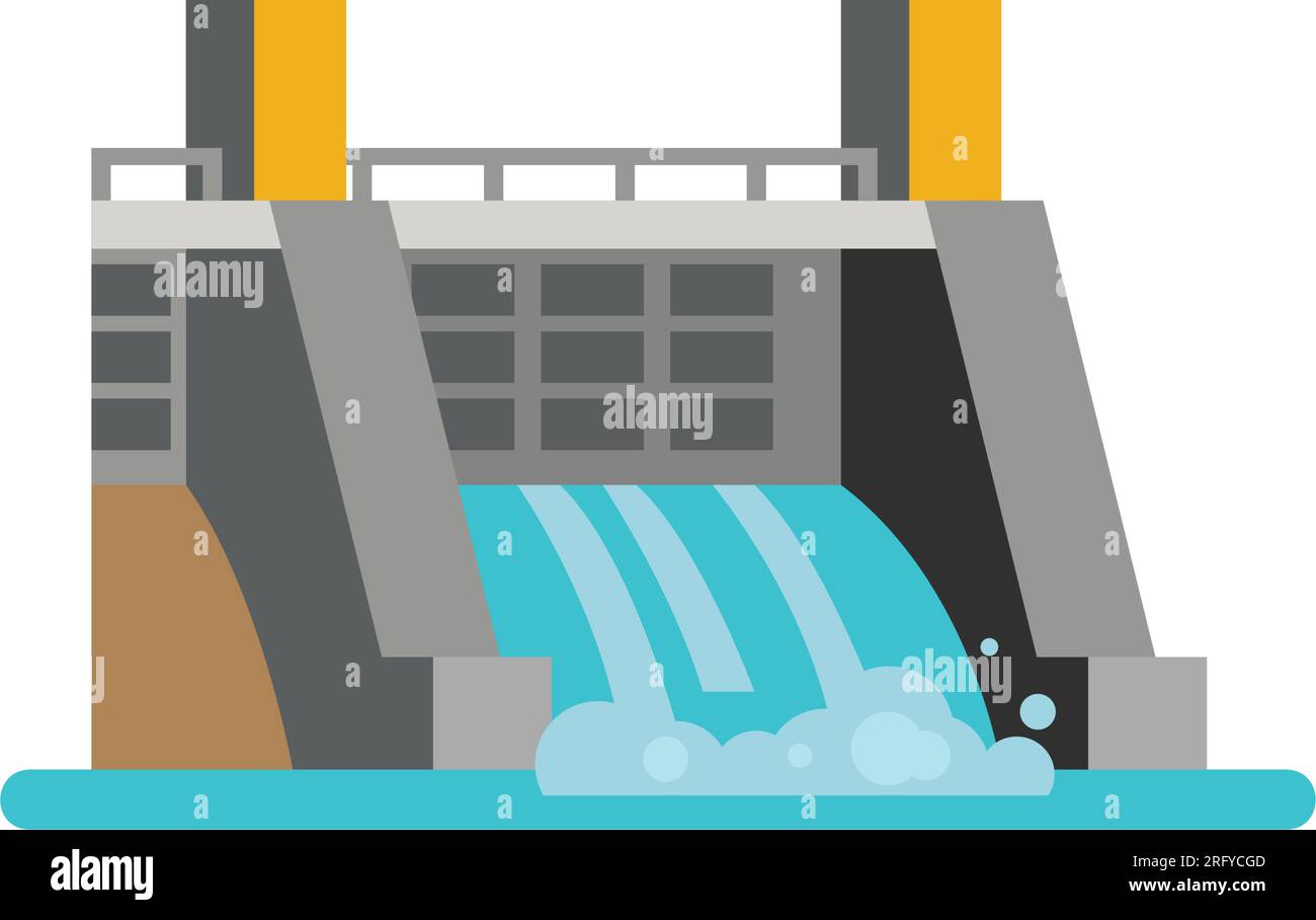 Hydroelectric station icon Stock Vector Image & Art - Alamy
